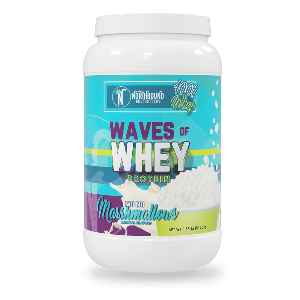 Waves of Whey Protein Isolate, Mini Marshmallows, 25 Servings - Walmart.com