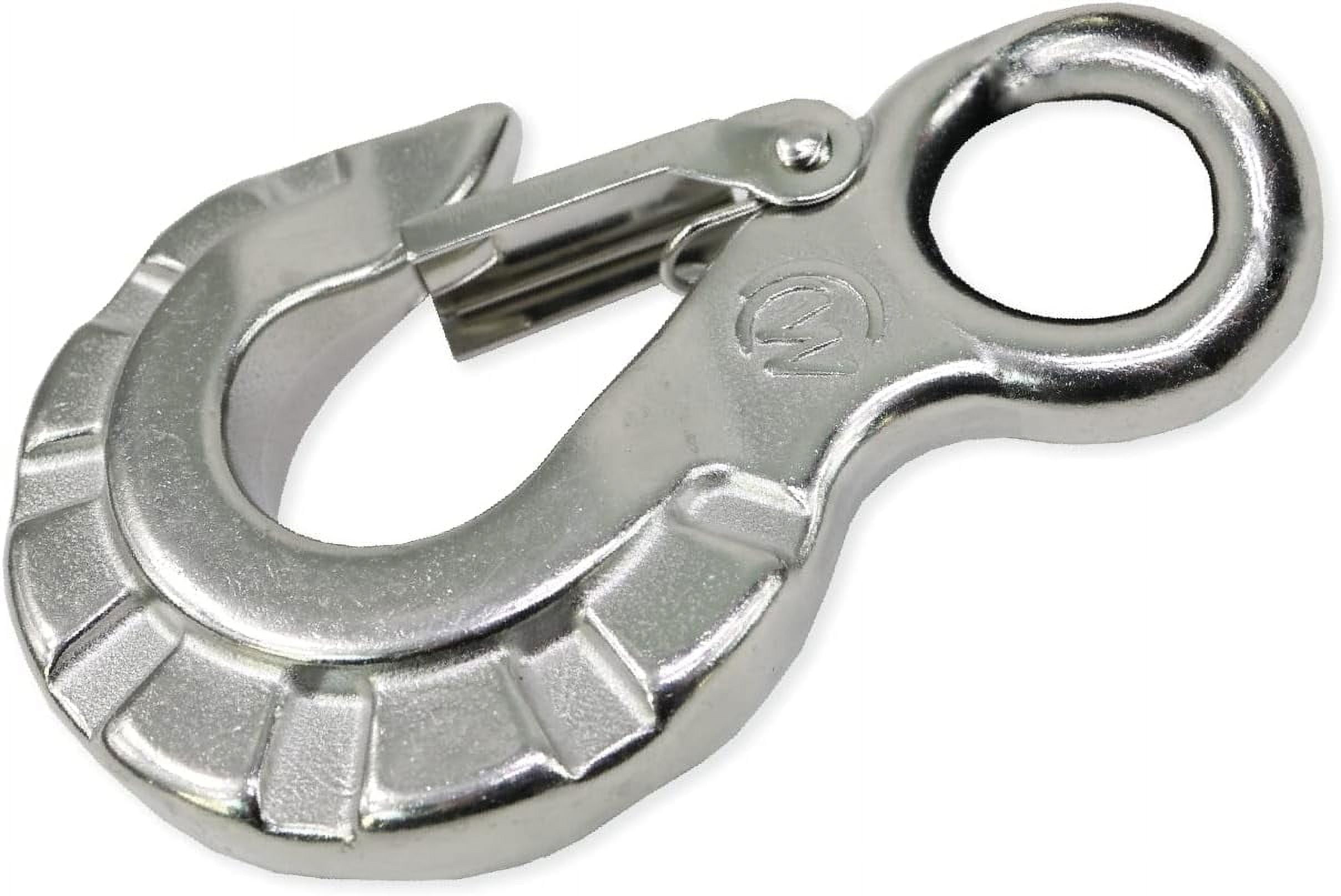 WavesRx Stainless Steel Winch Hook Replacement for Boat or Jet Ski ...