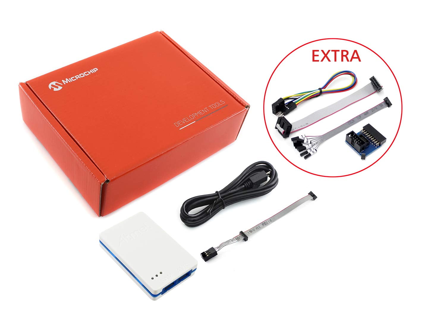 Waveshare Atmel-ICE Basic Kit SSF20 Powerful Development Tool for Debugging and Programming ...