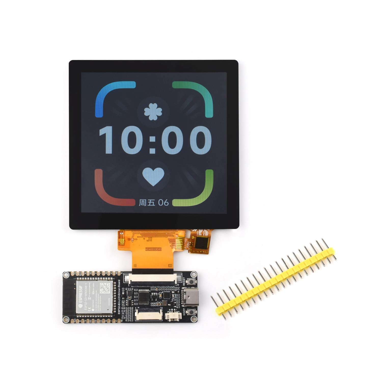 Waveshare ESP32-S3 RGB LCD KEF16 Driver Board, Equipped with 32-Bit 240MHz LX7 Dual-Core ...