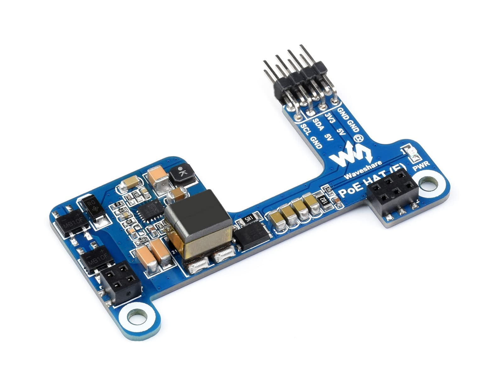 Waveshare POE Hat for KEF16 Raspberry Pi 4B/3B+, Mini Power Over ...
