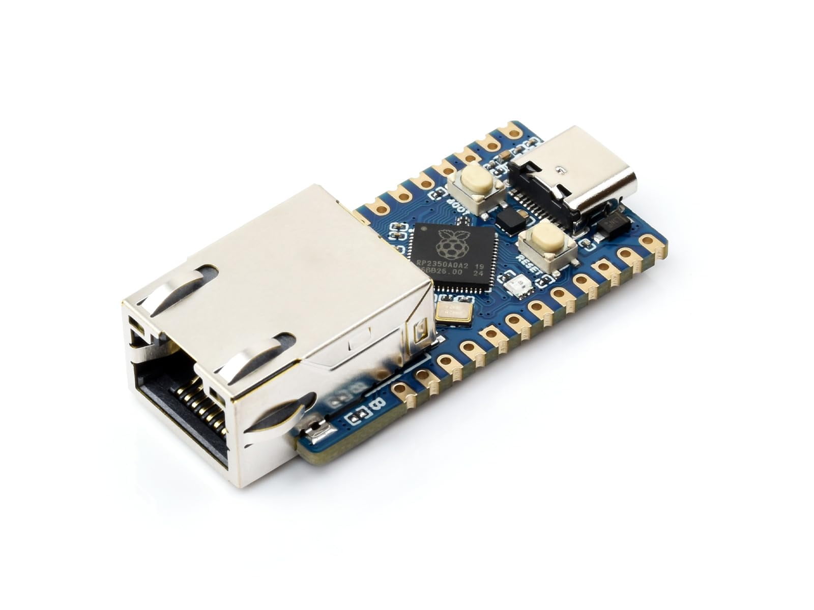 Waveshare RP2350-ETH Mini Development KEF16 Board, RP2350 Ethernet Module, Raspberry Pi ...
