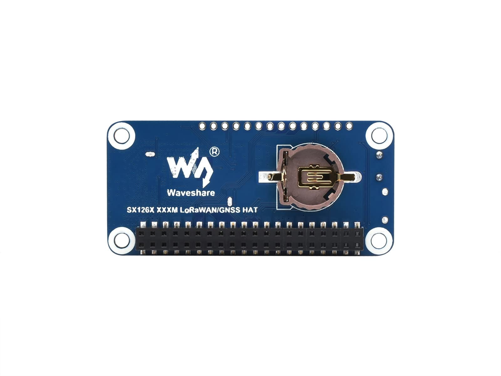 Waveshare SX1262 LoRaWAN Node KEF16 Module Expansion Board, Compatible with Raspberry Pi 5/4B/3B ...