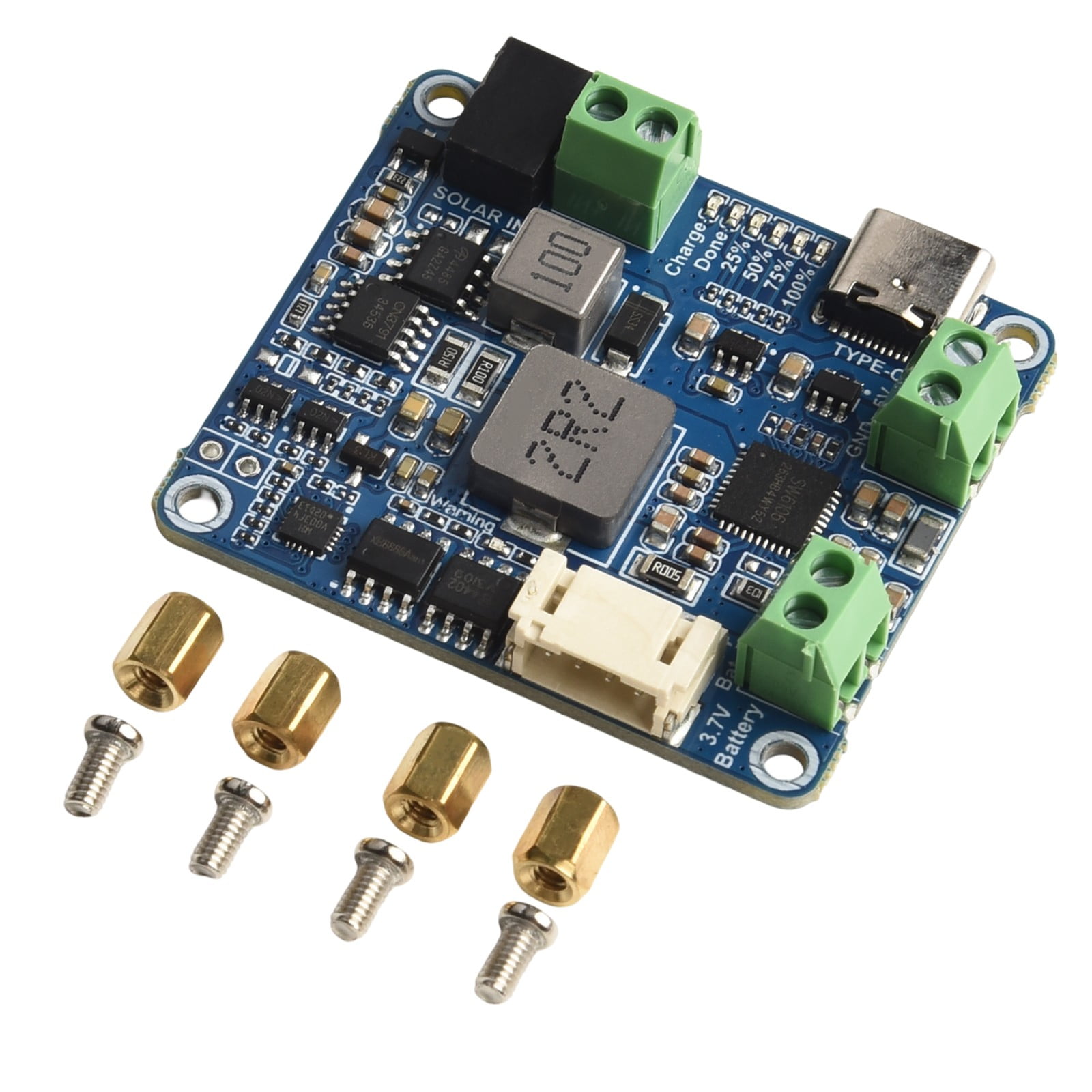 Waveshare Solar Power Manager Module D Supports V V Solar Panel Battery ...