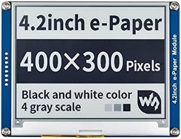 Waveshare Top1 4.2Inch E-Paper Display Module Electronic Ink Display ...