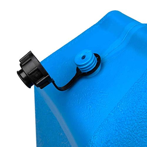 Wavian USA 3216 Blue 22 L Heavy Duty Food Grade Water Can - Walmart.com