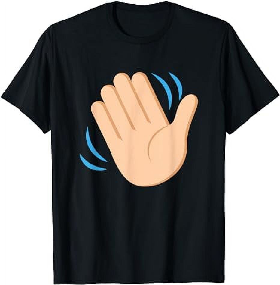 Waving Hand Sign Hand Wave Waving Hand T-Shirt - Walmart.com