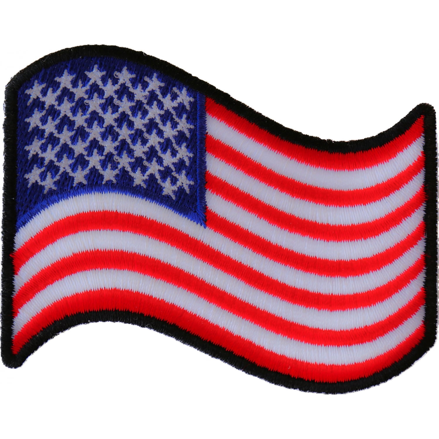 Waving US Flag Patch - Walmart.com
