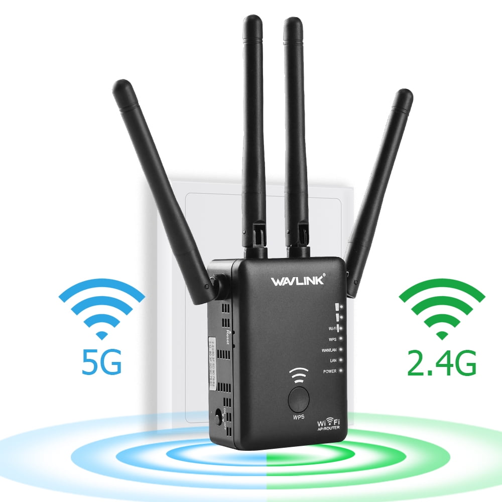 Wavlink AC1200 WiFi Range Extender/ Access Point/ Wireless Router 2.4G ...