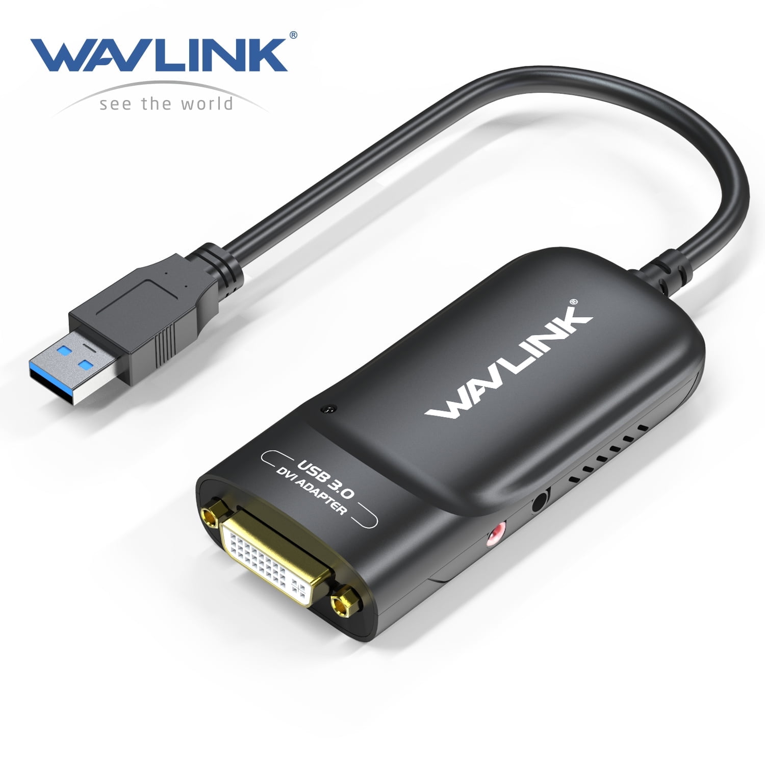 Wavlink USB 3.0 to DVI External Video Card / Video Graphic Display ...
