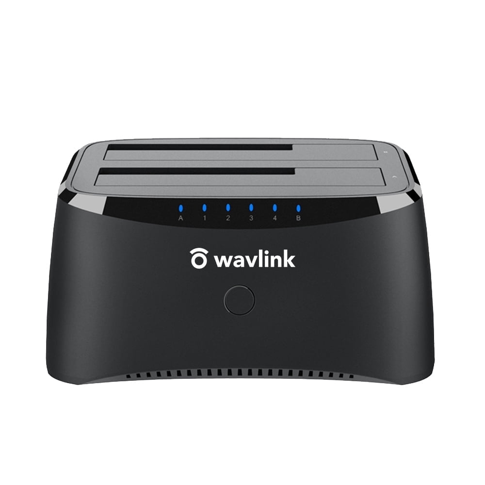 WAVLINK 5Gbps USB 3.0 to SATA Hard Drive Dock for 2.5/3.5in HDD/SSD ...