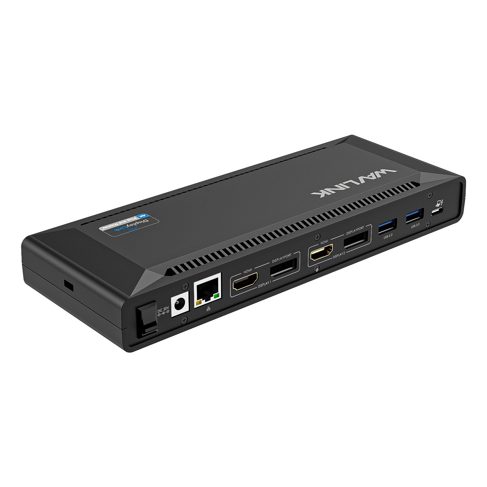 Wavlink USB C Docking Station with Power Delivery, 60W Charging, Dual ...