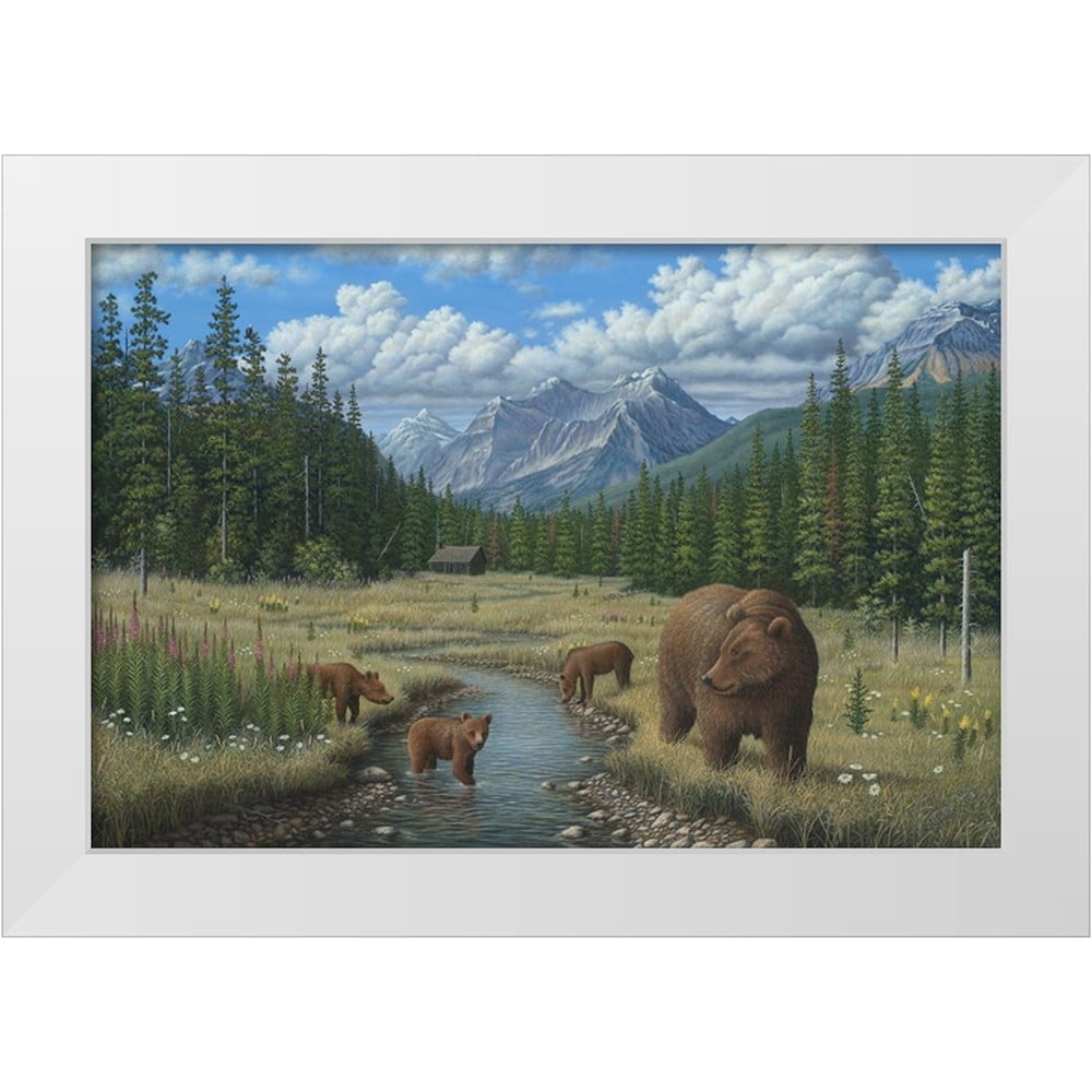 Wavra, Robert 18x13 White Modern Wood Framed Museum Art Print Titled ...