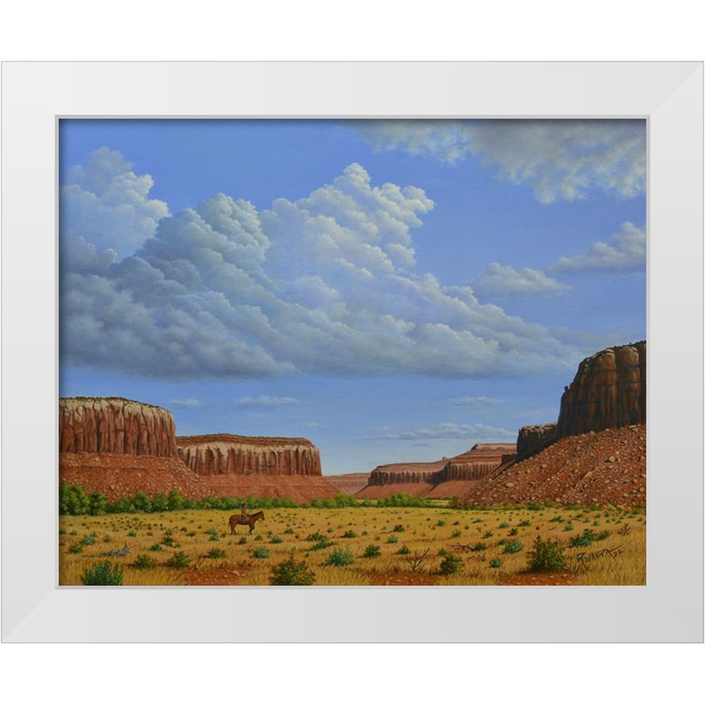 Wavra, Robert 32x26 White Modern Wood Framed Museum Art Print Titled ...