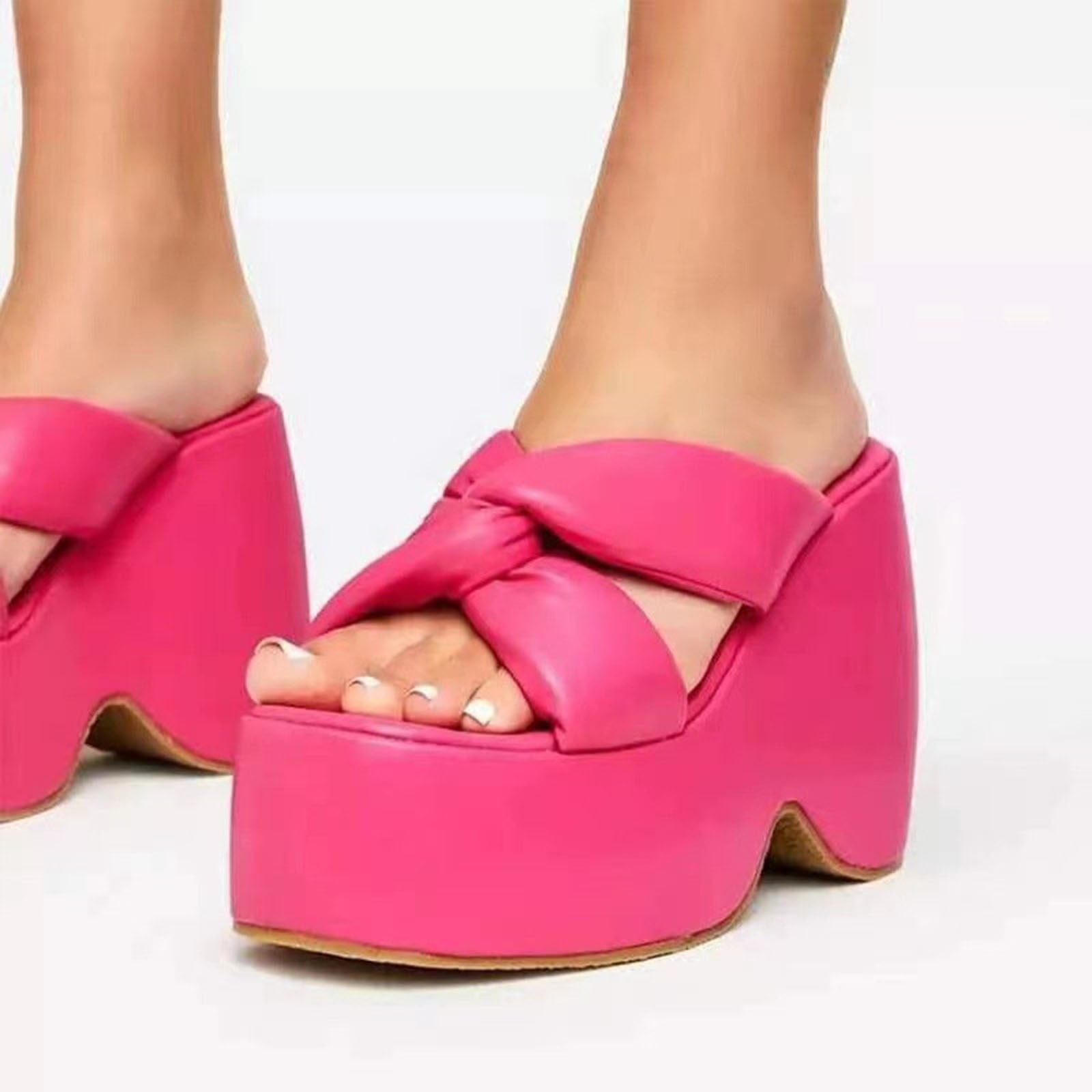 Wavsuf Platform Sandals for Women Outdoor Vintage Casual Summer Hot ...