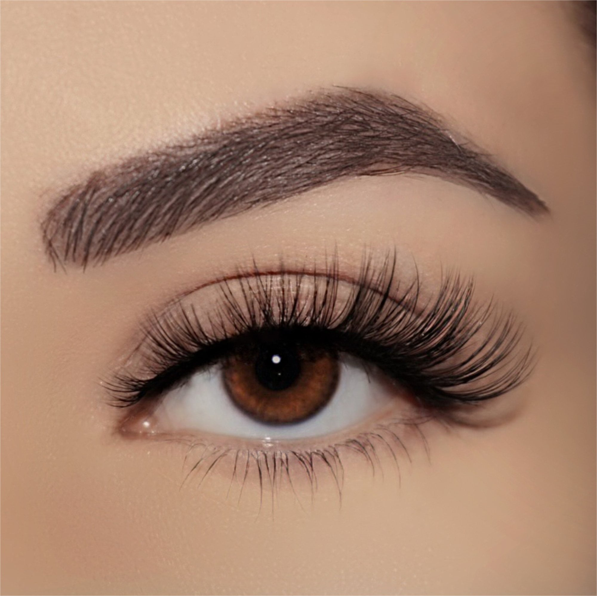 Wavy 3D Fauxmink False Strip Eyelashes - Walmart.com