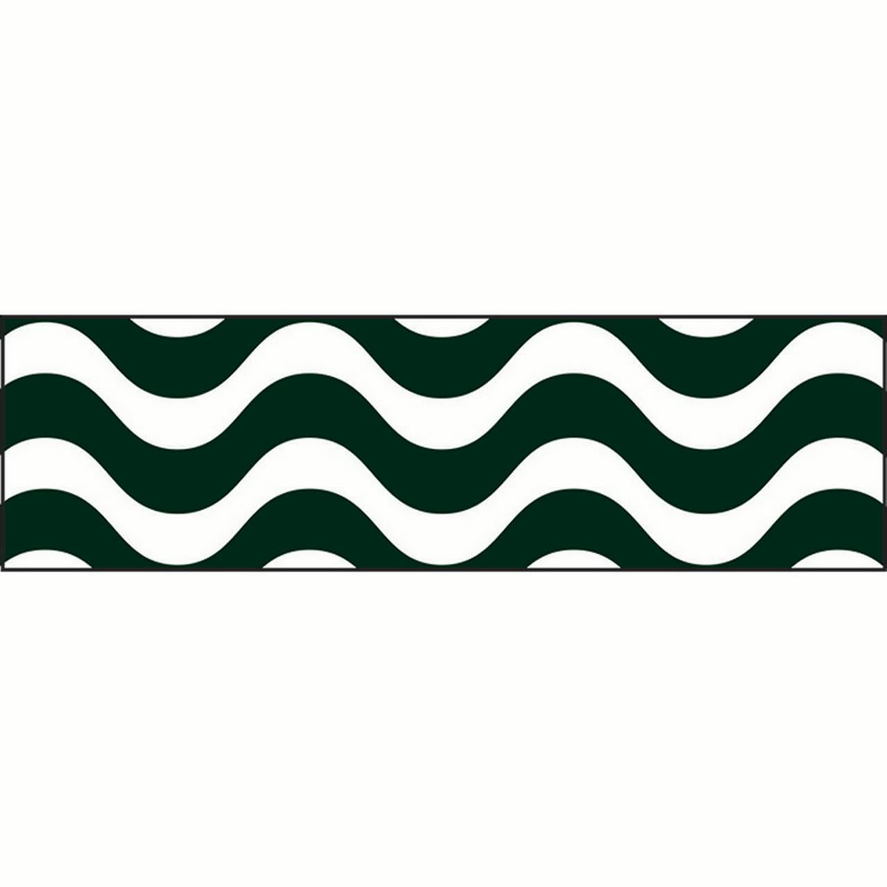Wavy Black Bolder Border [T85158] - Walmart.com