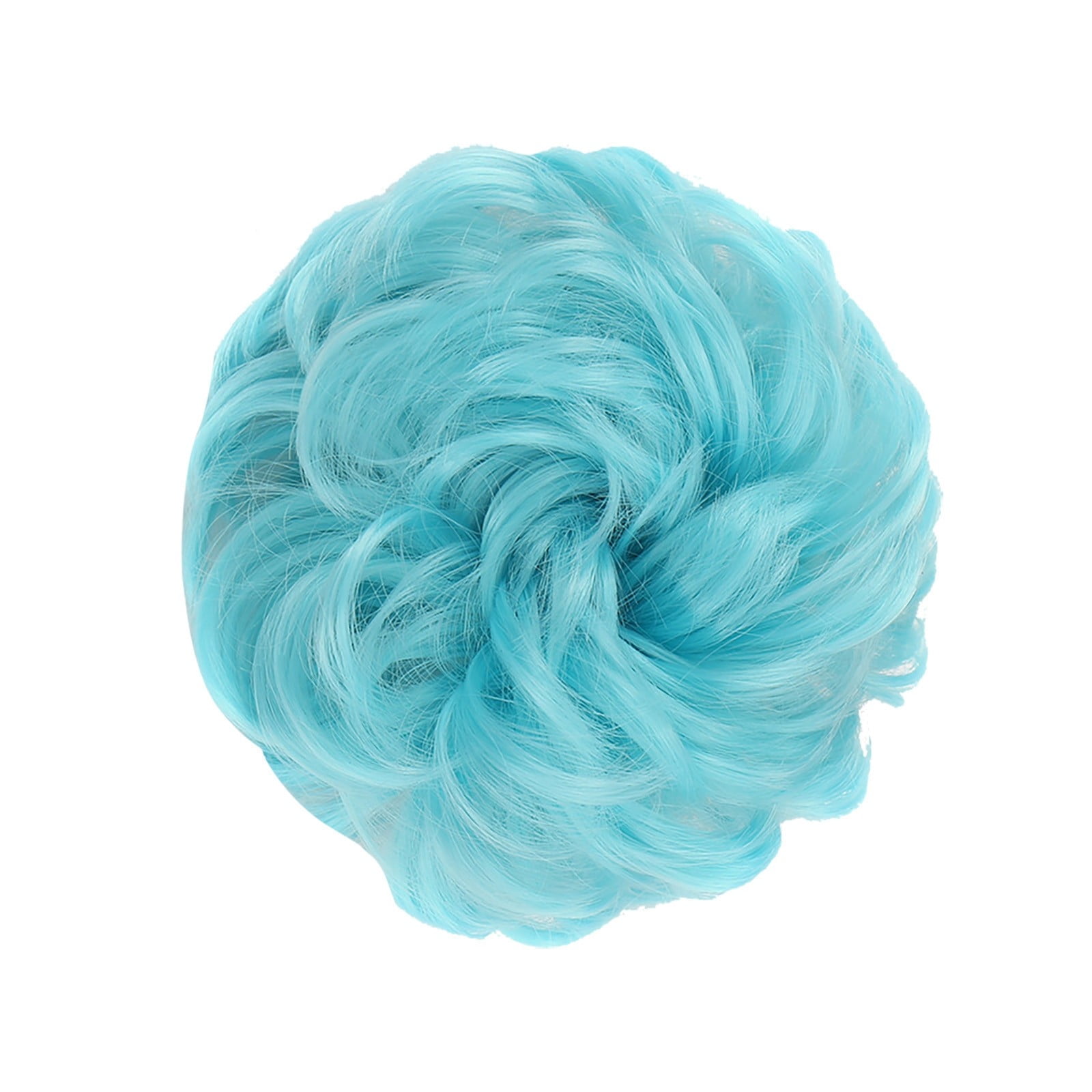 Wavy Curly Messy Hair Extensions Donut Hair Chignons Hair Piece ...