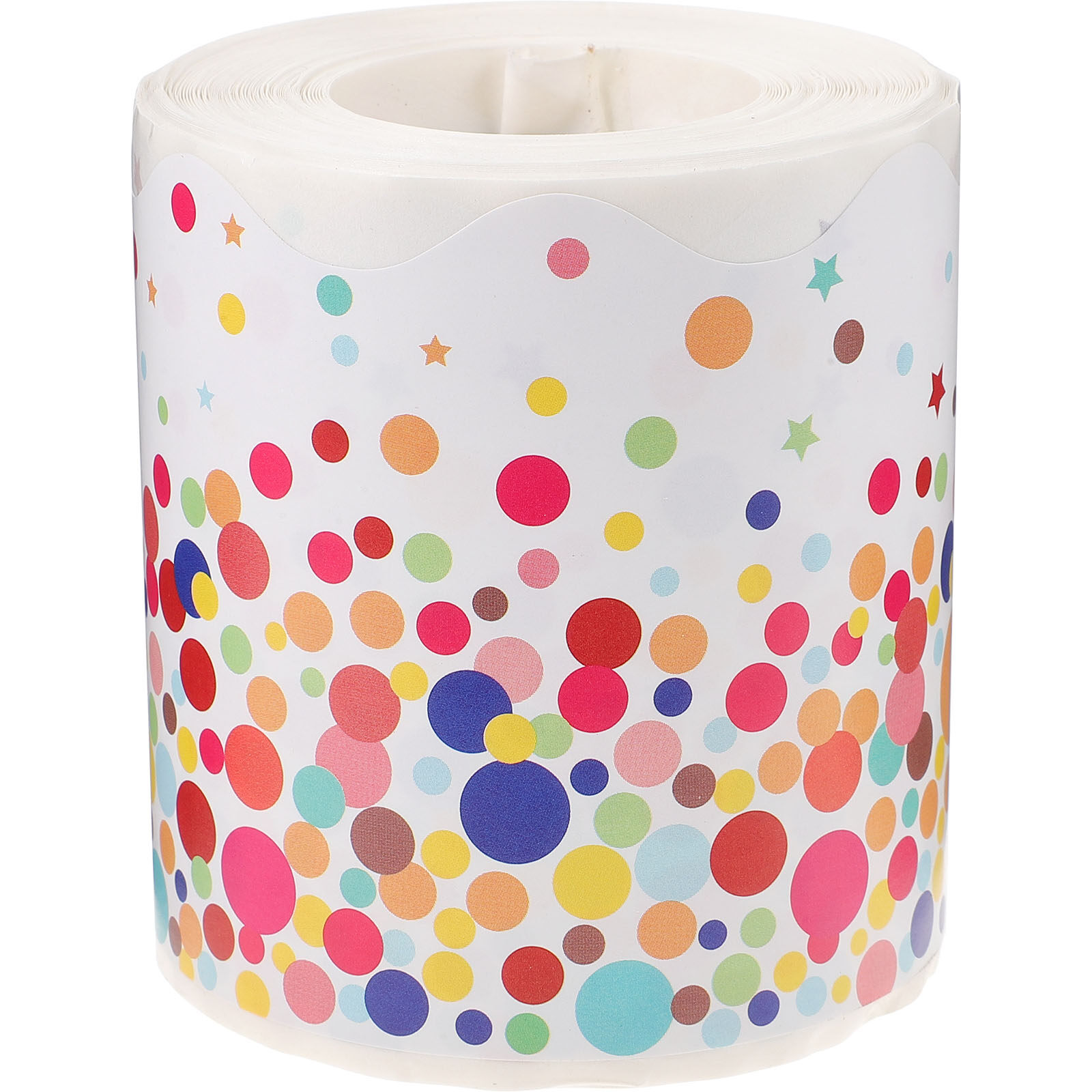 Wavy Edge Sticker Updated Bulletin Board DIY Border Rainbow Borders ...