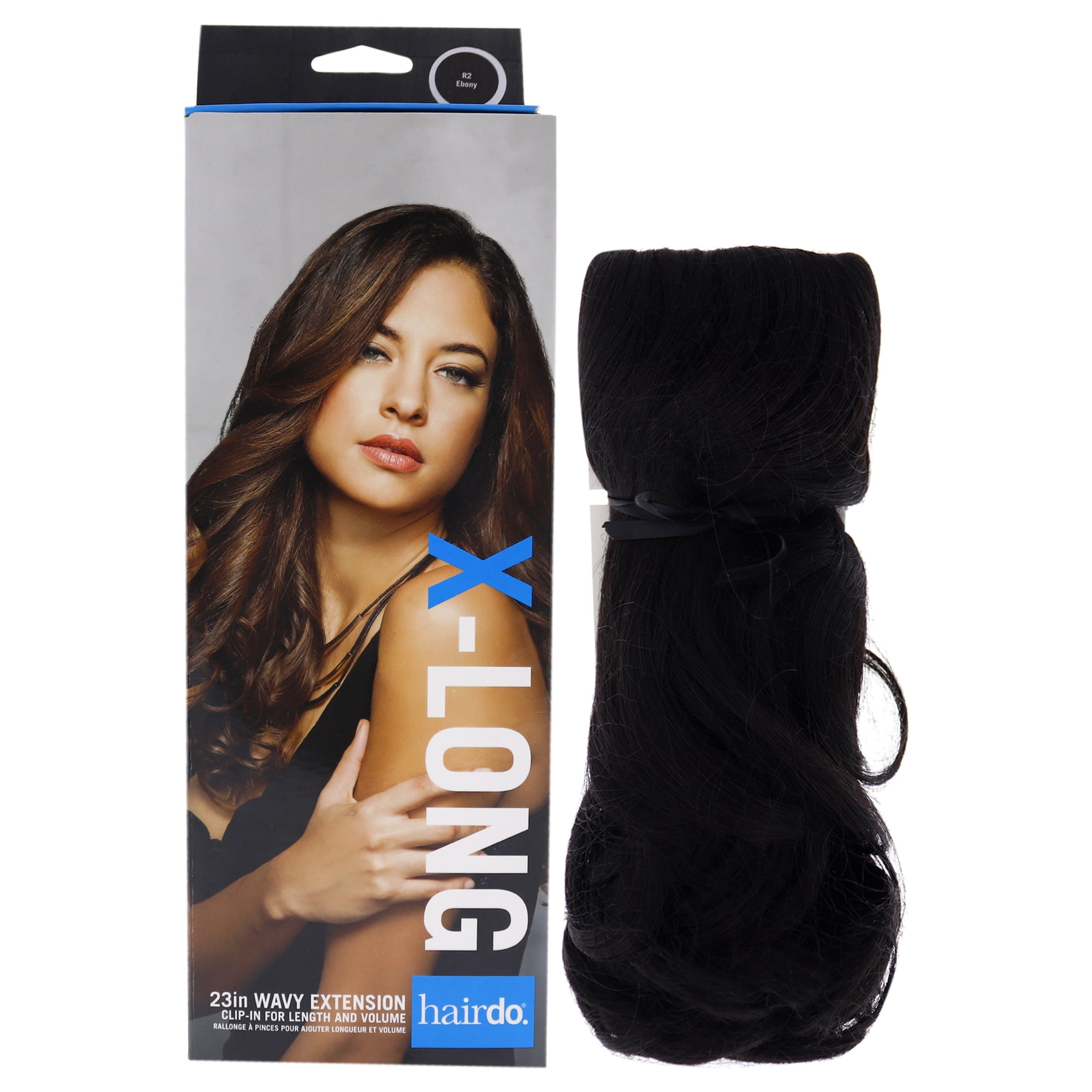Wavy Extension - R2 Ebony by Hairdo for Women - 23 Inch Hair Extension ...