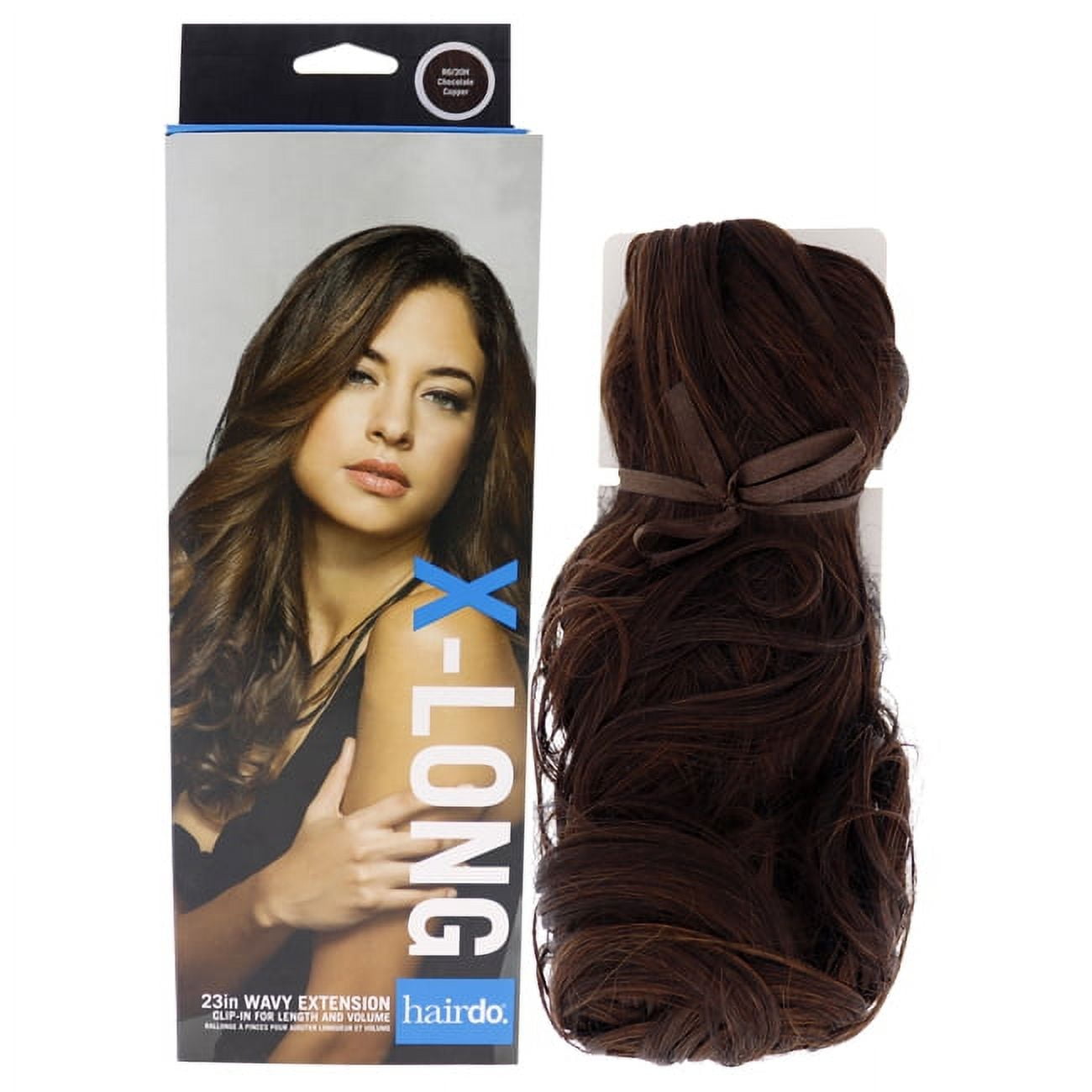 Wavy Extension - R6 30H Chocolate Copper by Hairdo for Women - 23 Inch ...