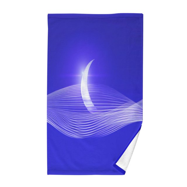 Wavy Moonlight Soft 100% Cotton Towel, High Absorbency, Single Pack, 16 ...