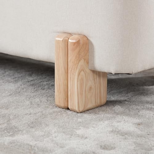 Wavy Ottoman Storage Bench Multi-Functional Narrow Entryway Bench ...