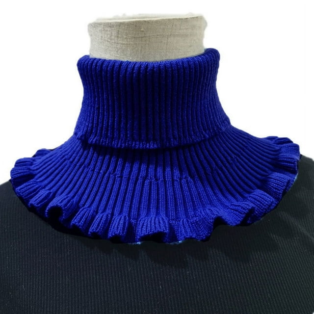 Wavy Turtleneck Dickie Turtleneck Neck Warmer Durable Elegant For Women ...