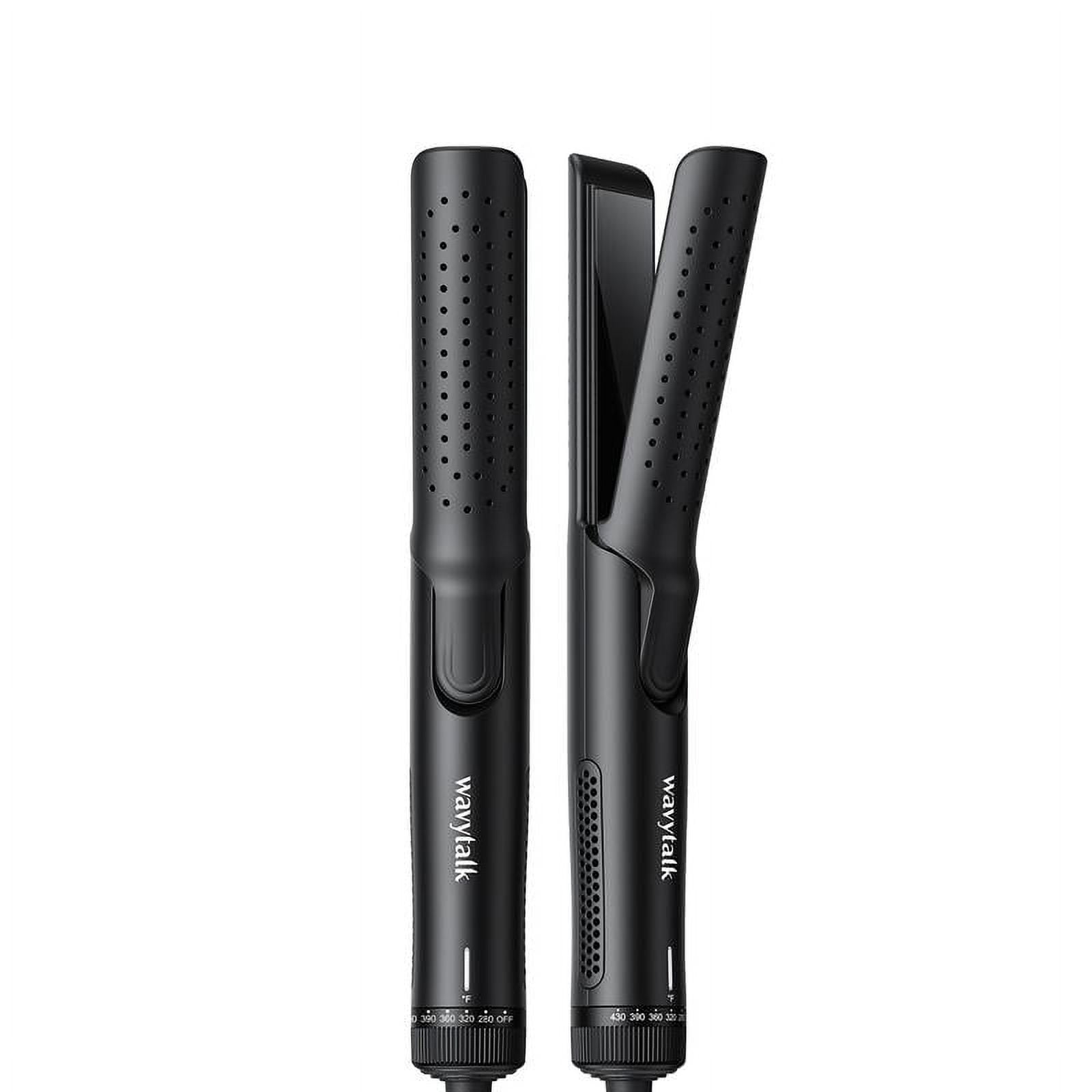 Wavytalk Cool Curl Airflow Styler, 2 in 1 Flat Iron and Curling Iron ...