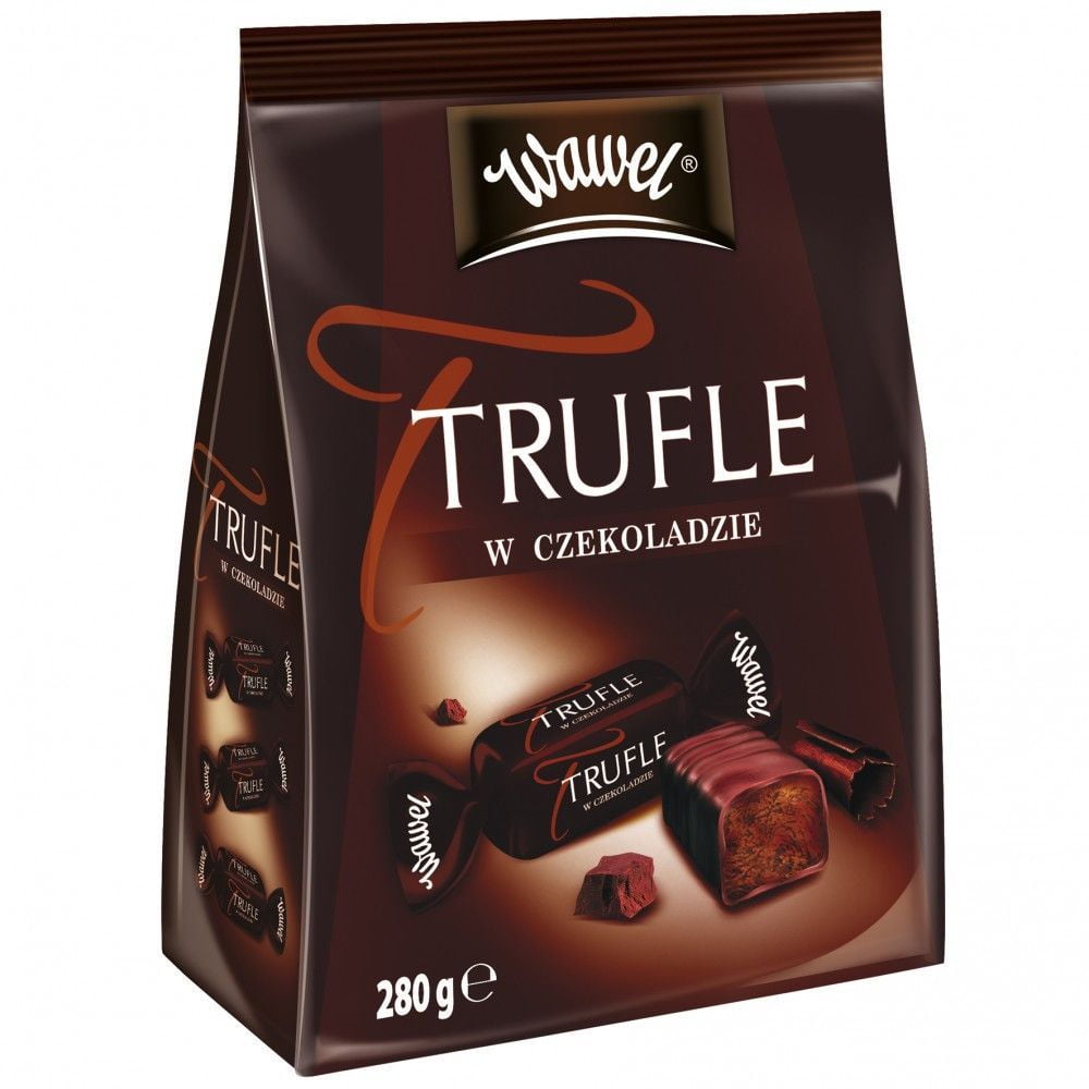 Wawel Michalki Chocolate Cocoa and Rum Flavor Trufles 8.64oz Bag ...