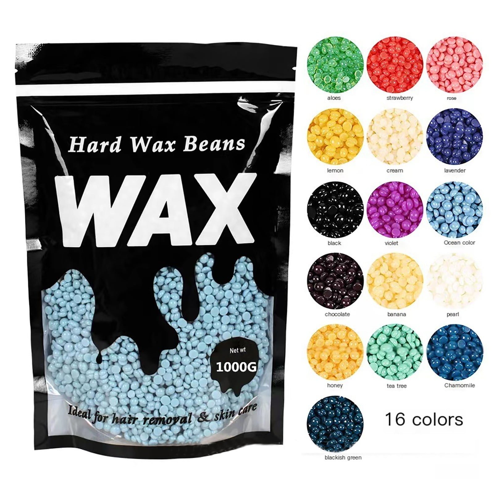 Wax Beads Variety of Scented Hair Removal A Silky Journey Wax Refill ...
