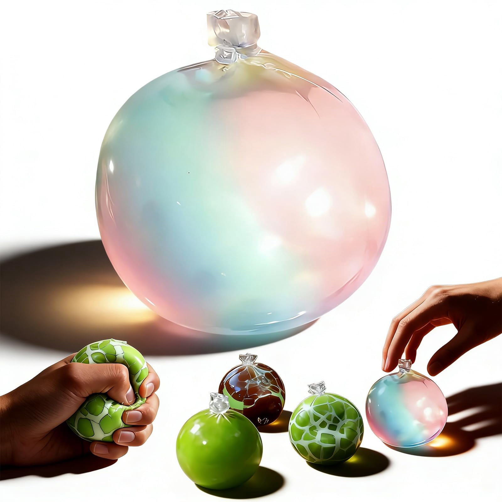 Wax Cracking Squishies Toy, Cracking Wax Ball Squishies, Wax Crunch ...