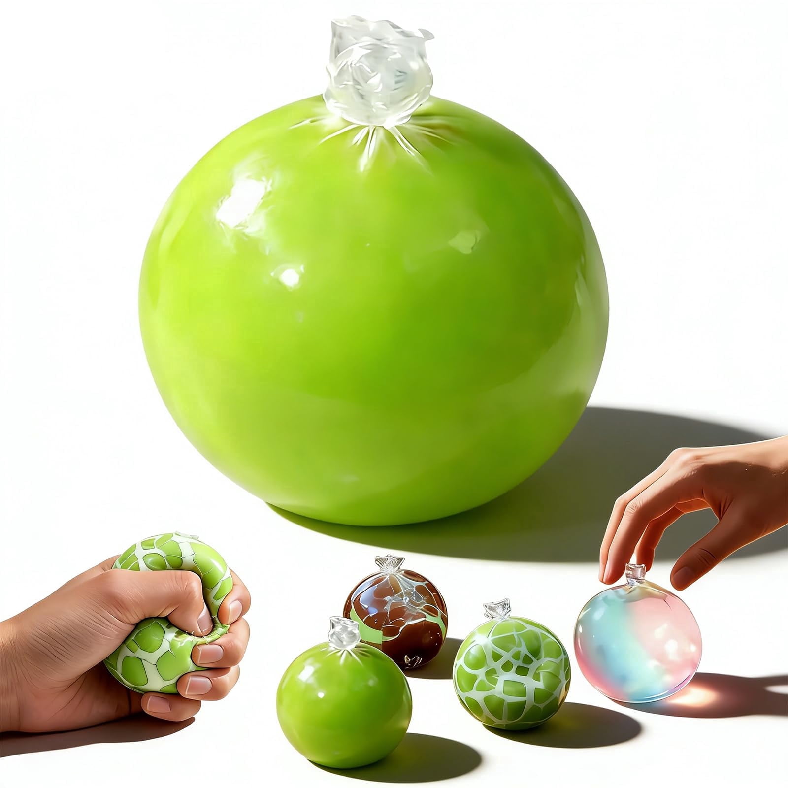 Wax Cracking Squishies Toy, Cracking Wax Ball Squishies, Wax Squishies ...