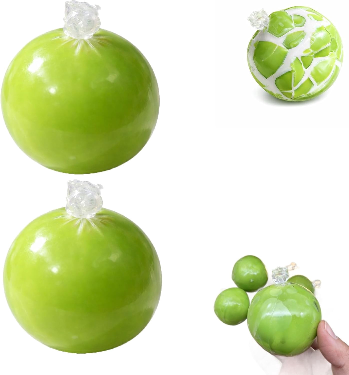 Wax Cracking Squishy, Crispy Stress Balls, Snowball Crunch Squishy ...