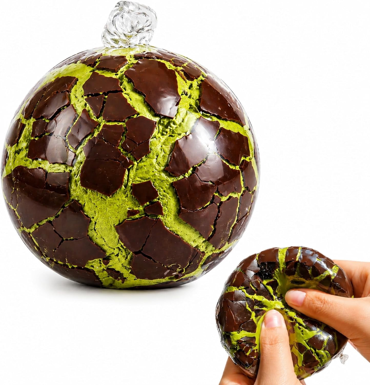 Wax Cracking Squishy Toys, Crunchy Chocolate Stress Balls, Soft Sensory ...