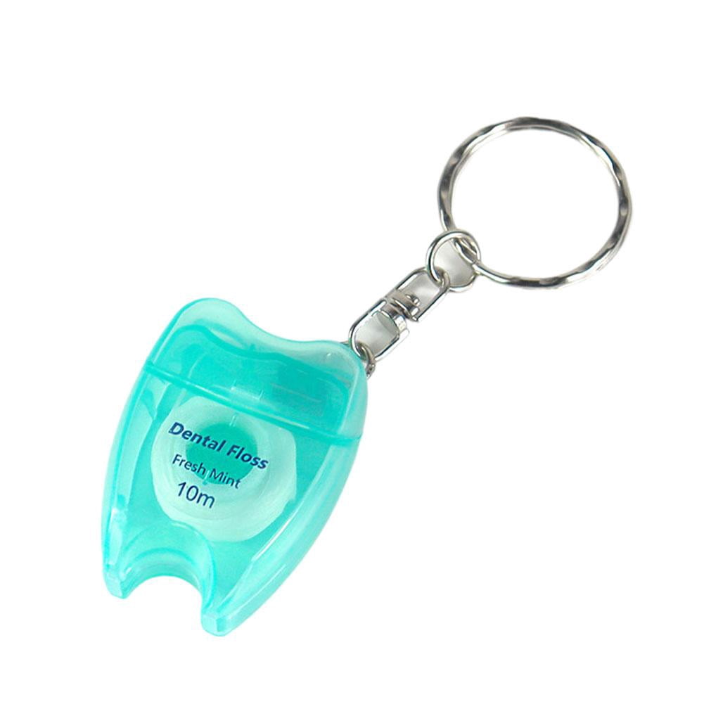 Wax Dental Floss Toothpicks Oral Hygiene Crown Bridges Clean Wire ...
