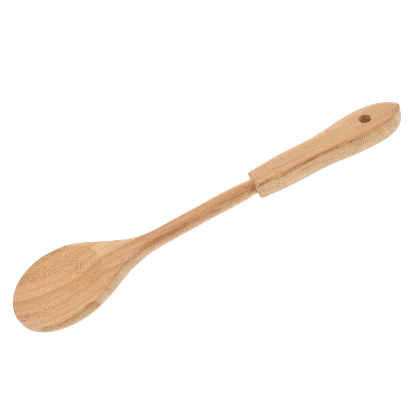 Wax-Free Bamboo Rice Scoop Lightweight Bamboo Spoon Utensil For Serving ...