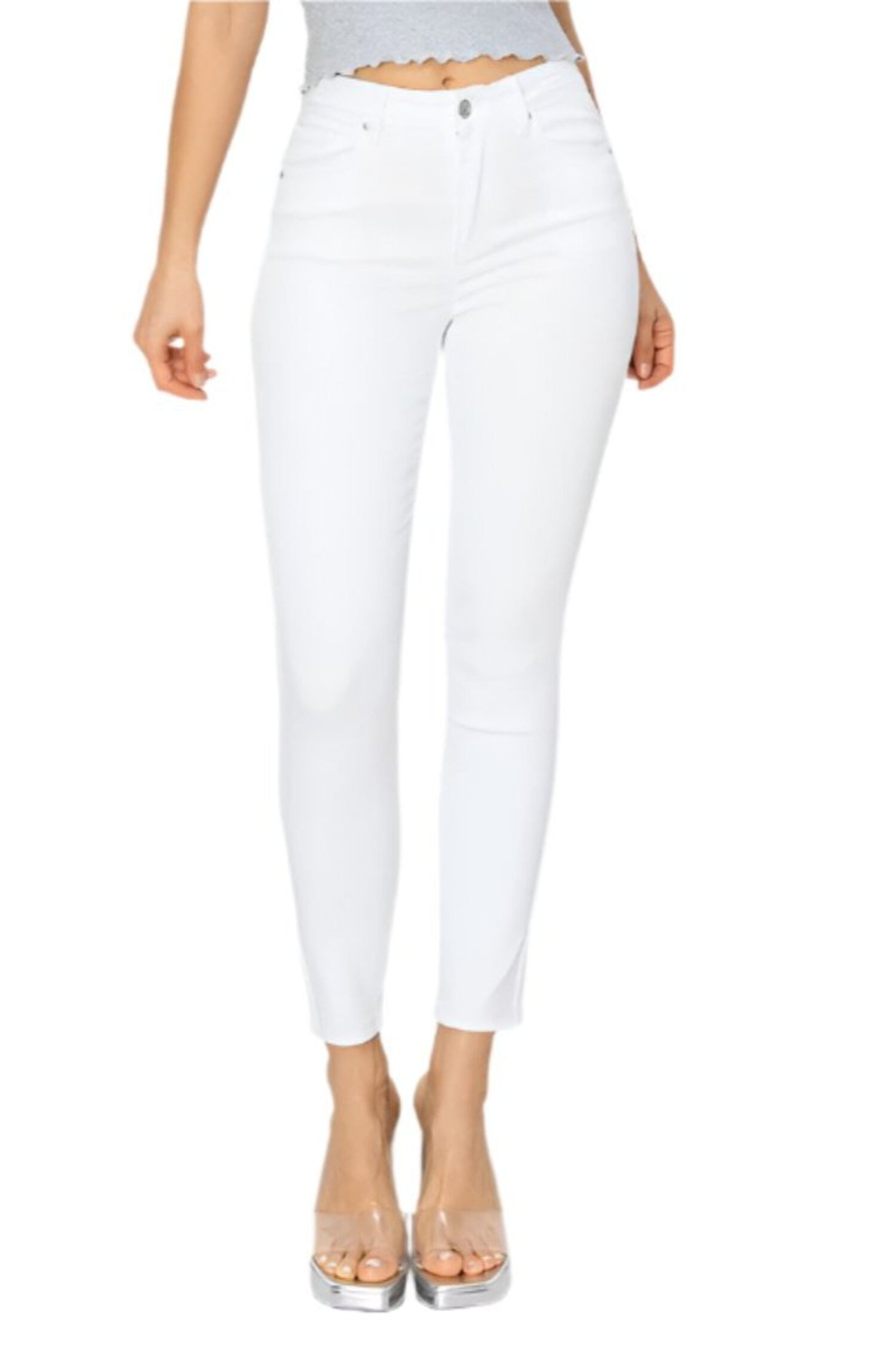 Wax Jean - Basic Five Pocket Push-Up Skinny Denim Jeans - 90304 ...