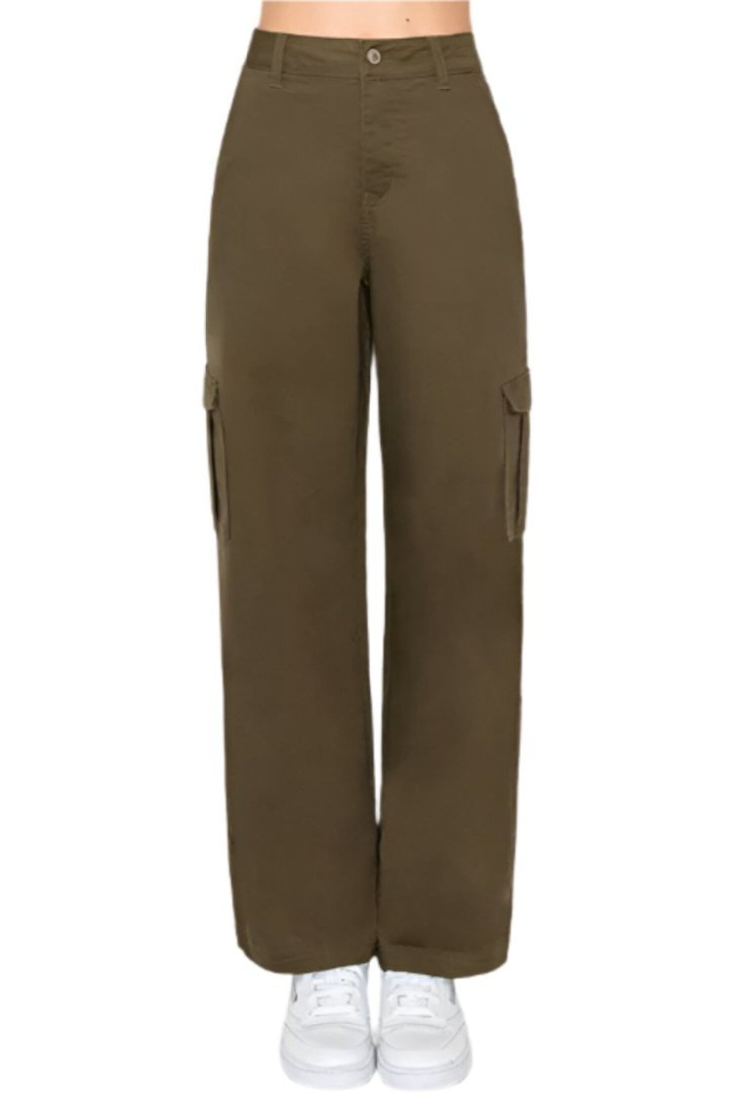 Wax Jeans - Twill Wide Leg Cargo Pants - 90339 - Walmart.com