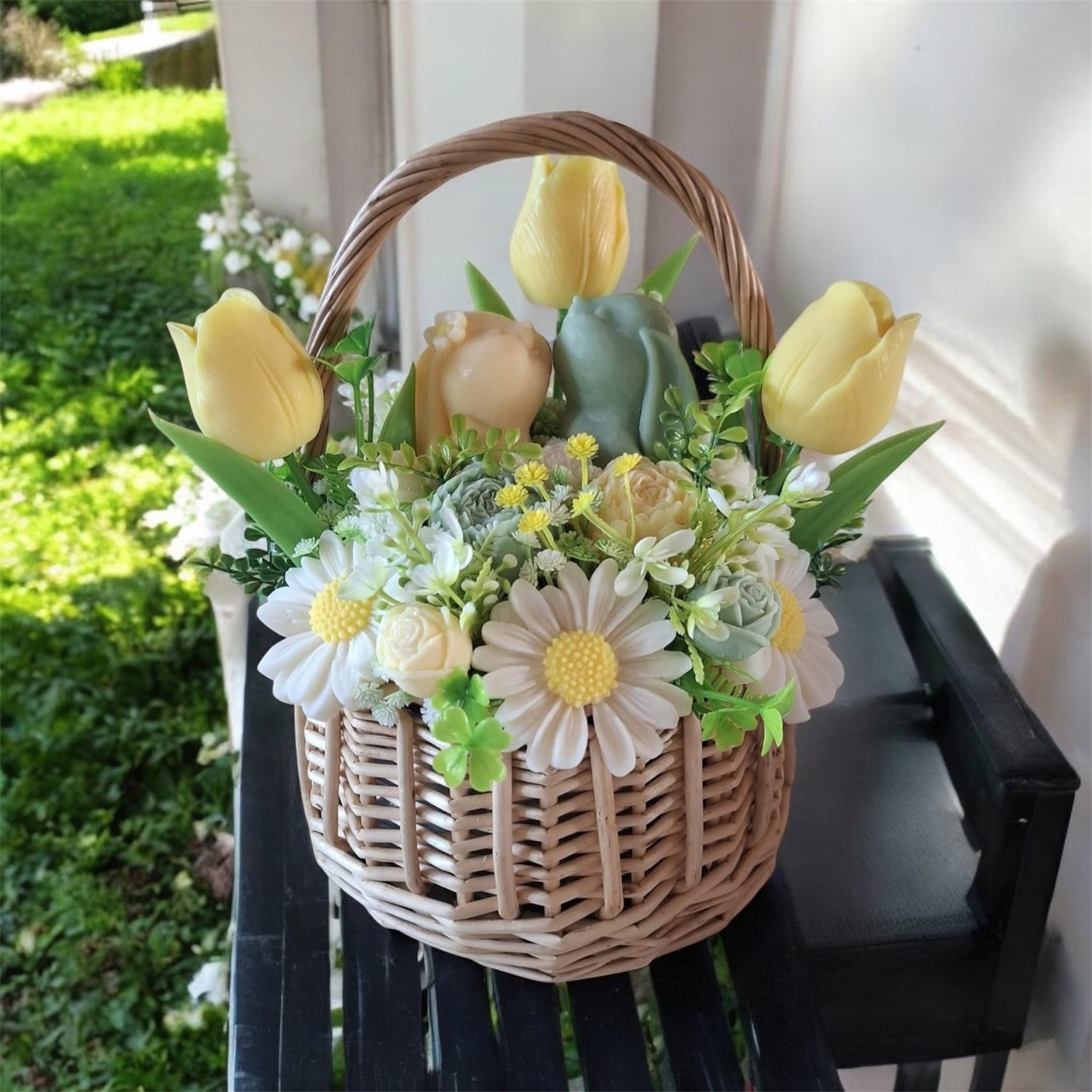 Wax Melt Soy Wax Rose Bouquet (Yellow) - Walmart.com