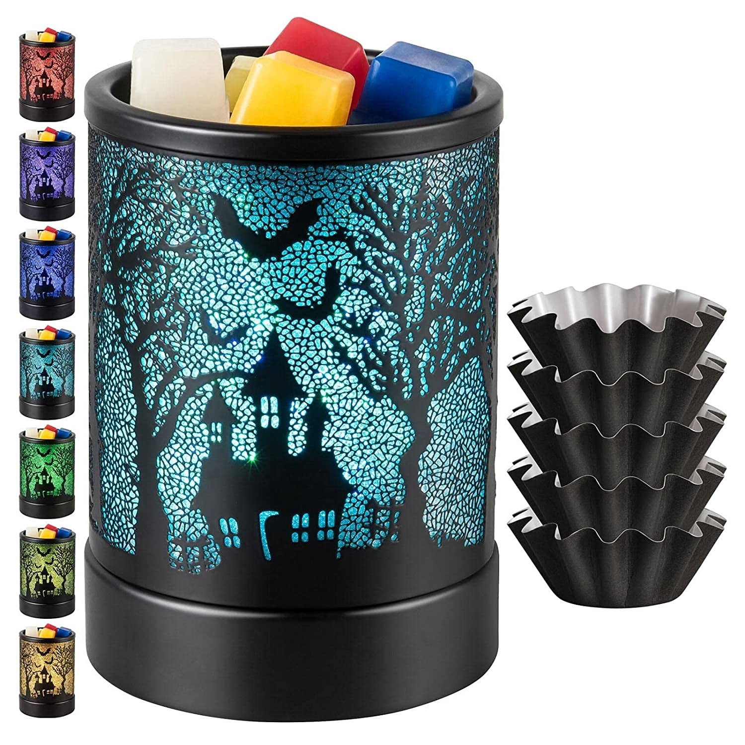 Wax Melt Warmer Electric Candle Wax Warmer for Scented Wax Metal ...