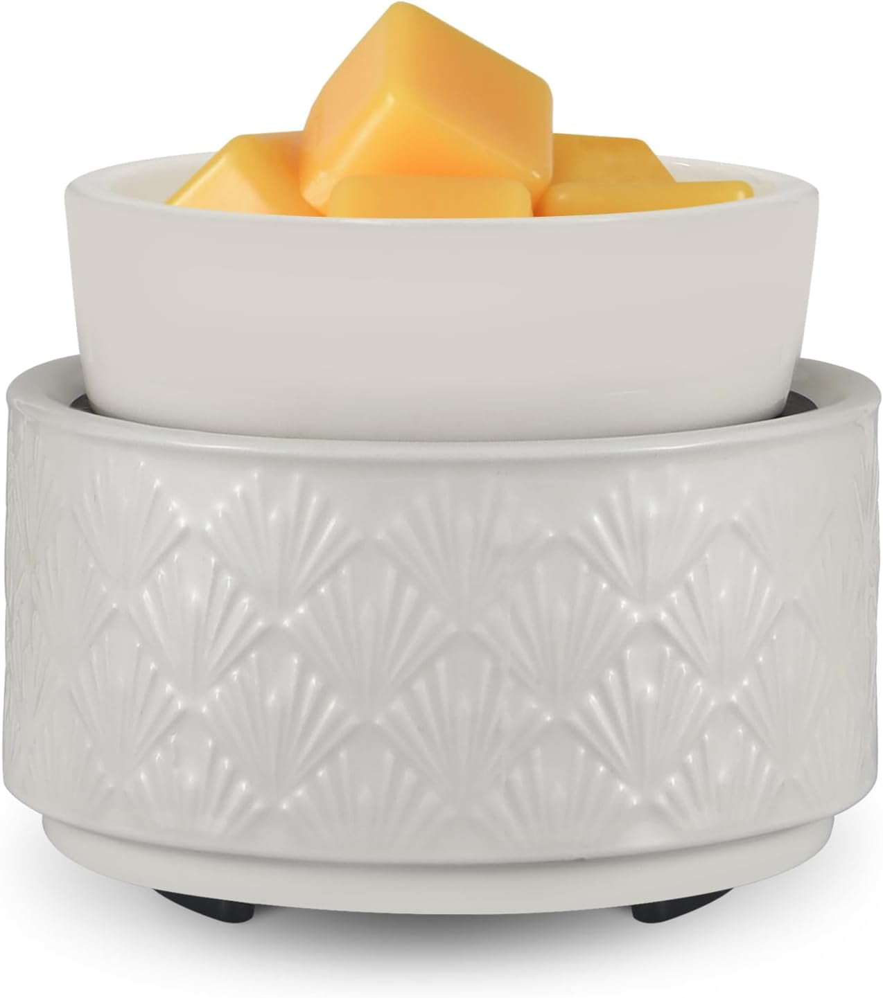 Wax Melt Warmer for Scented Wax,3-in-1Ceramic Wax Warmer Fragrances ...