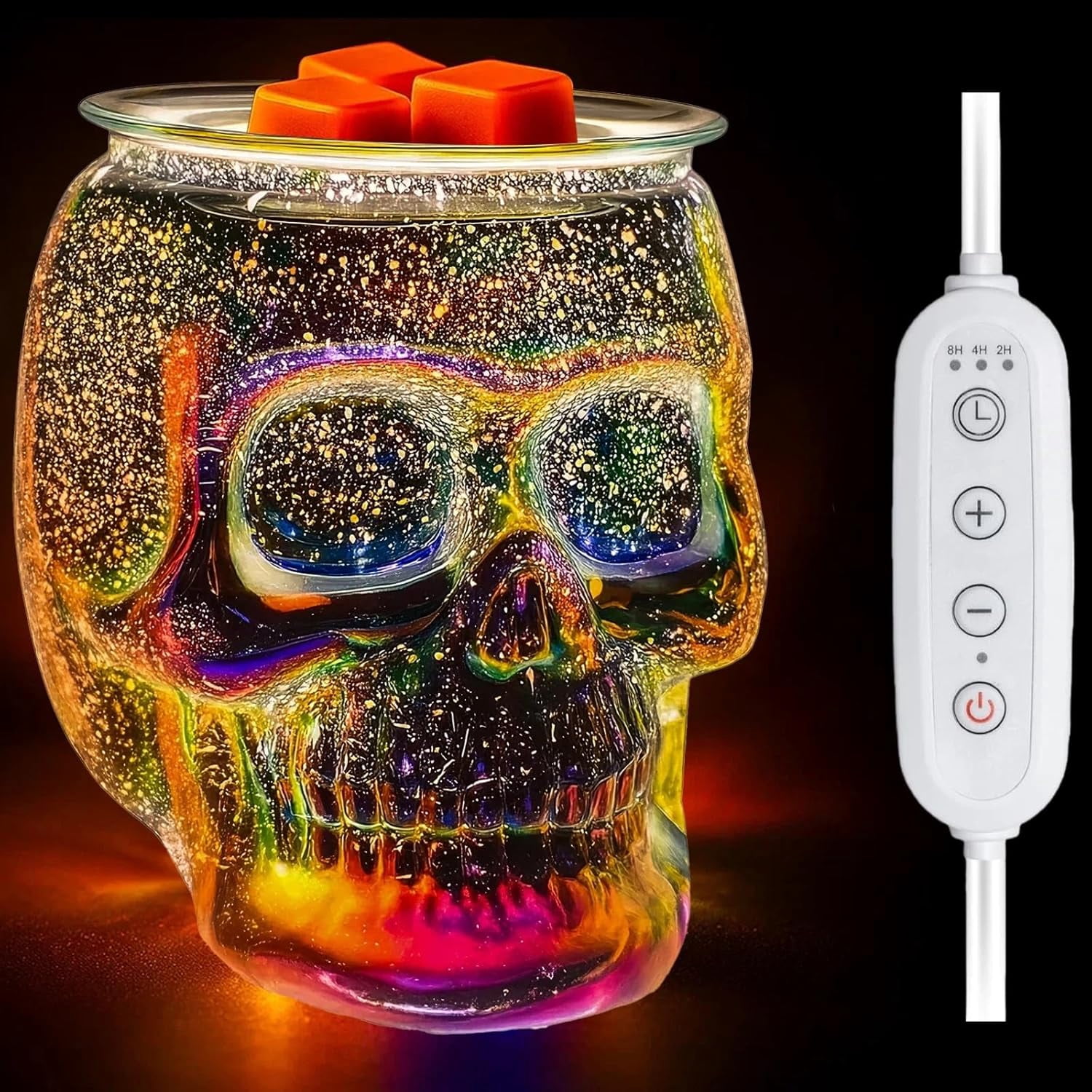 Wax Melt Warmer with Timer, Wax Warmer for Scented Wax with Light Bulb ...