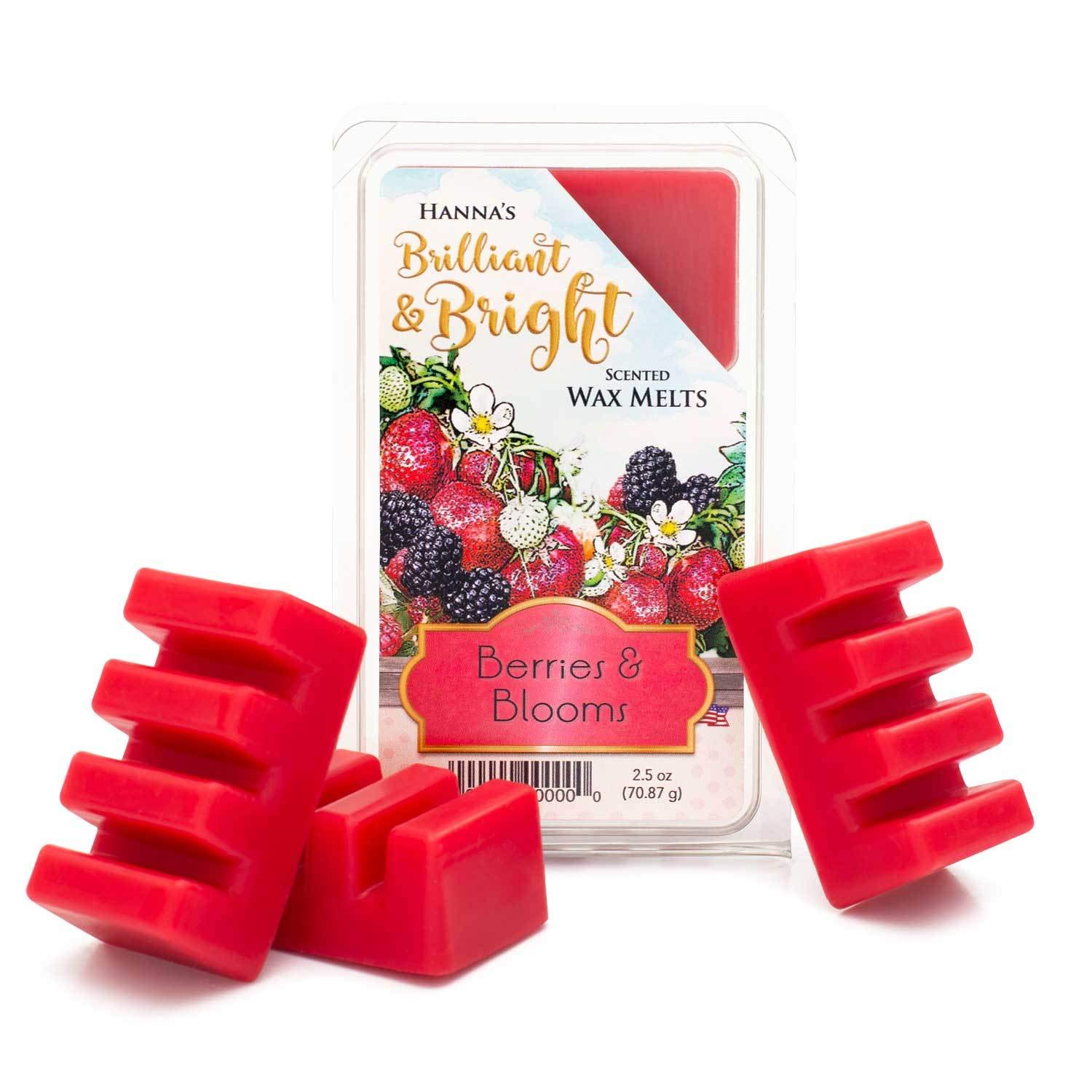 Wax Melts Hanna's Brilliant & Bright Berries & Blooms 2.5oz - Walmart.com