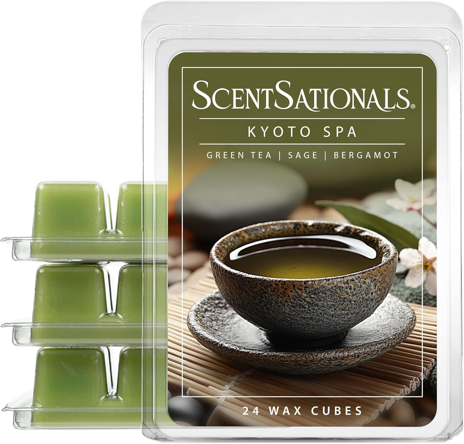 Wax Melts, Wax Cubes Strong Scent – Getaway Collection Kyoto Spa – Long ...