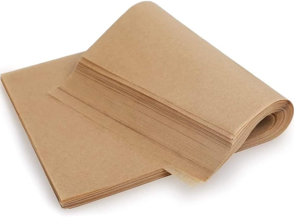 Wax Paper for Food, 100 Sheets of Baking Paper, Cheese Paper, Parchment ...