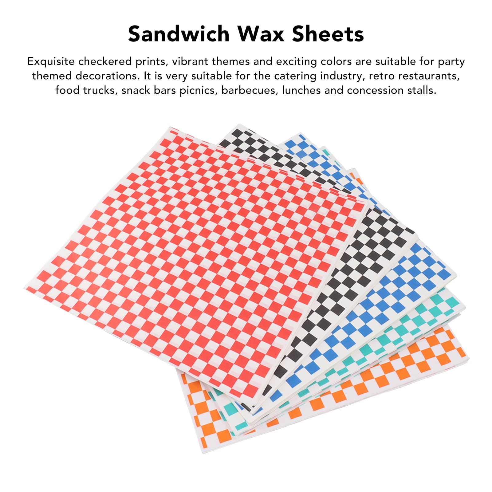 Wax Paper Sheets - 240 Pack, Leakproof & Grease , Family-Friendly ...