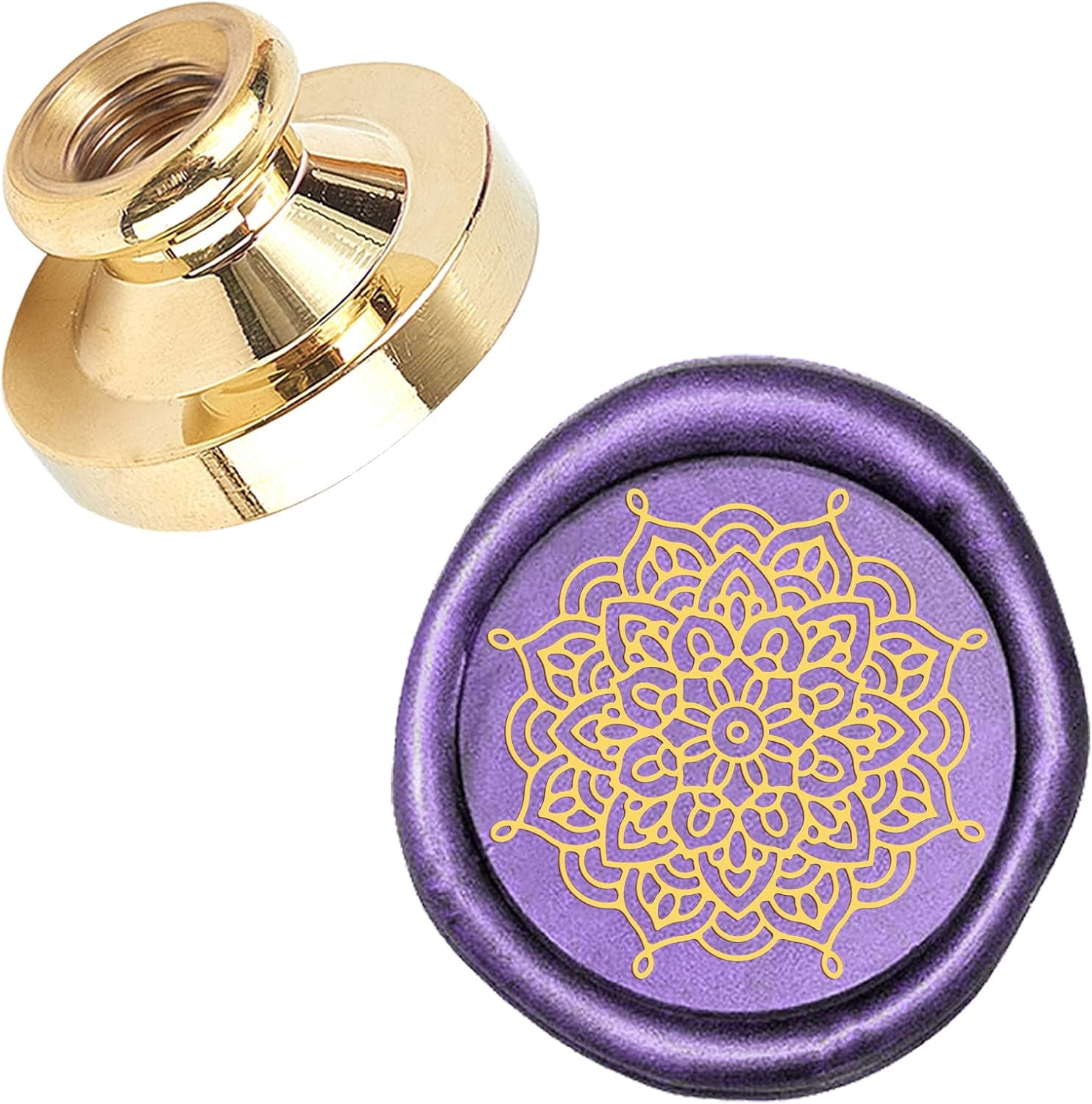Wax Seal Stamp Head Datura Bud Sealing Stamp Heads Only Removable ...