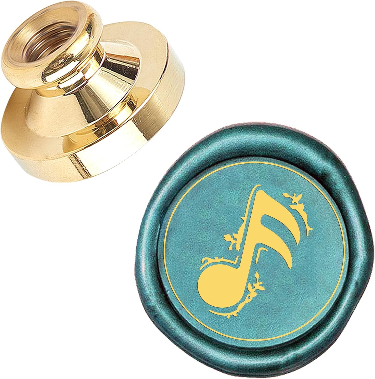 Wax Seal Stamp Head Musical Notes Sealing Stamp Heads Only Removable ...