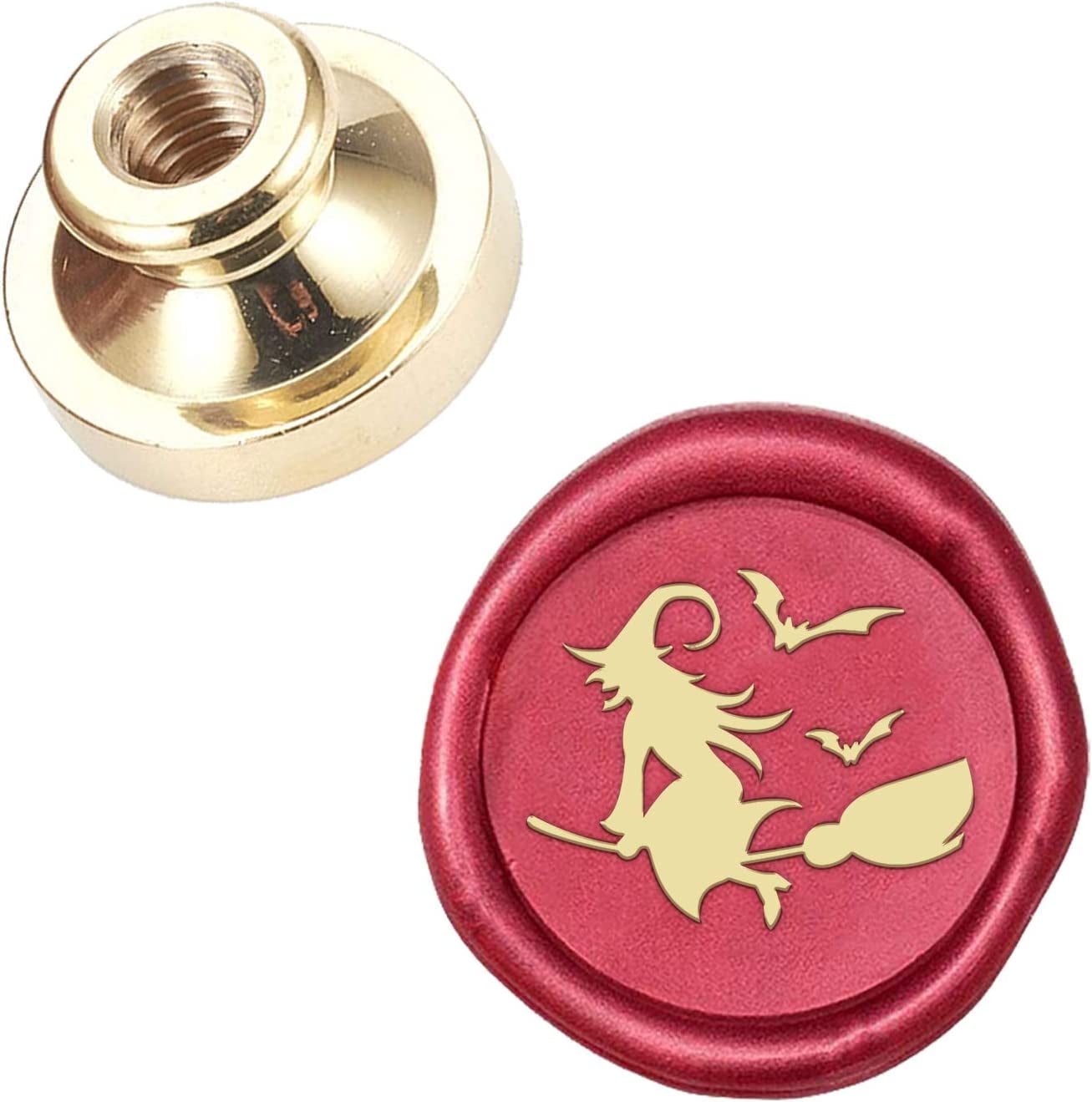 Wax Seal Stamp Head Replacement Broom Bat 25mm Vintage Sealing Wax ...